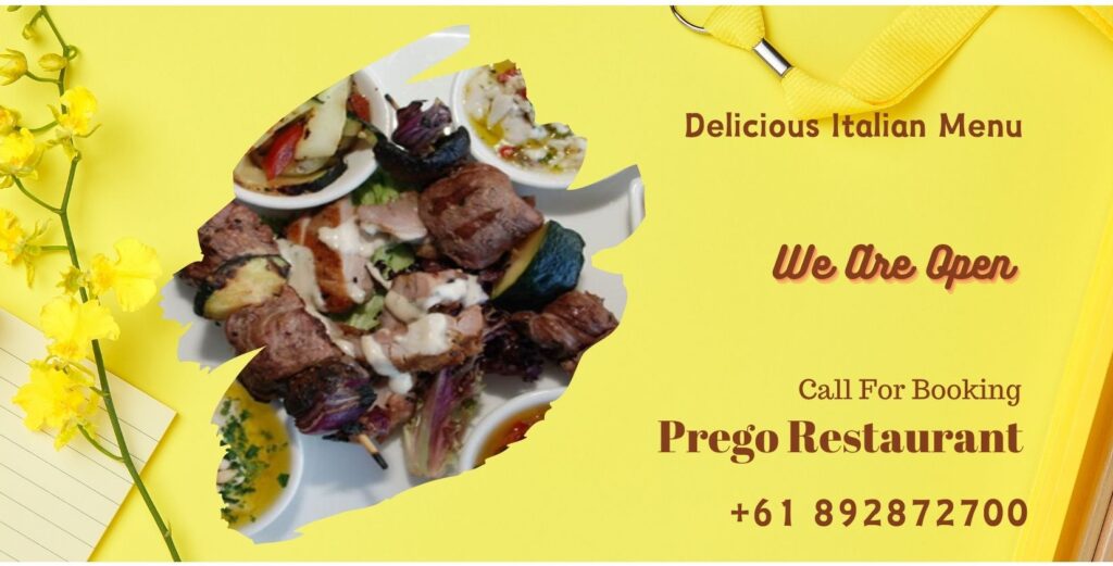 Best Italian Restaurant in Perth to Test Delicious Italian Menu